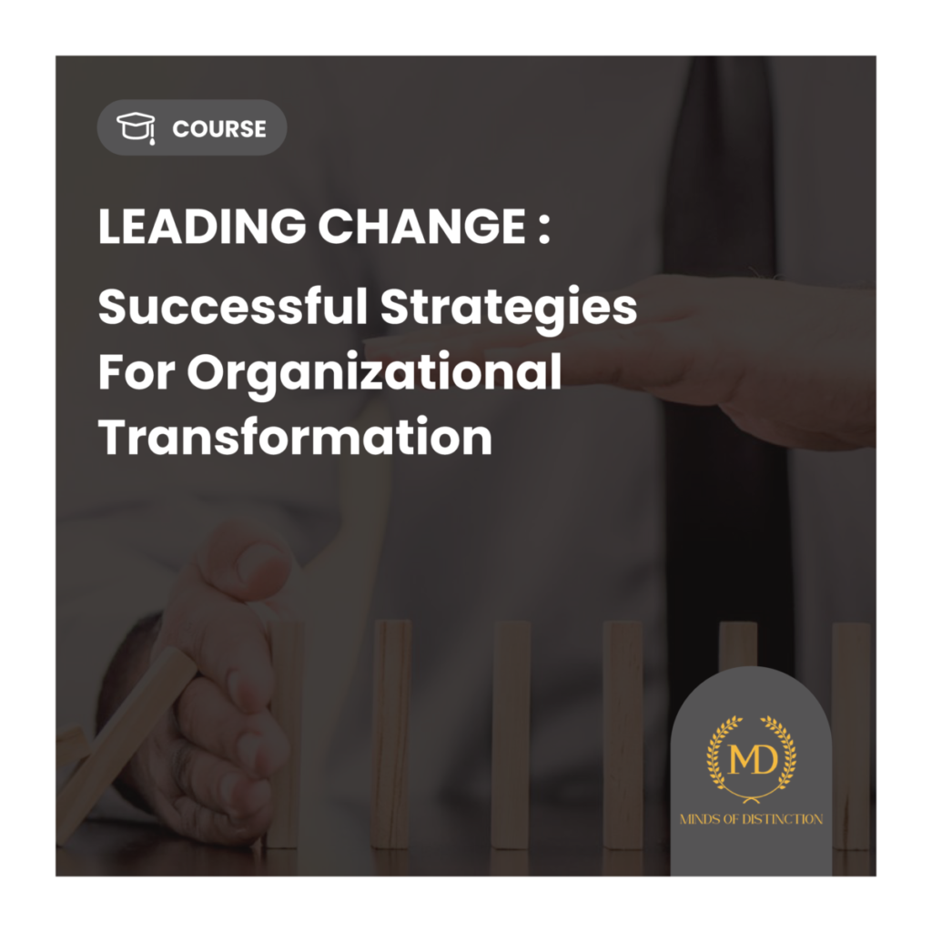 Leading Change: Successful Strategies for Organizational Transformation ...