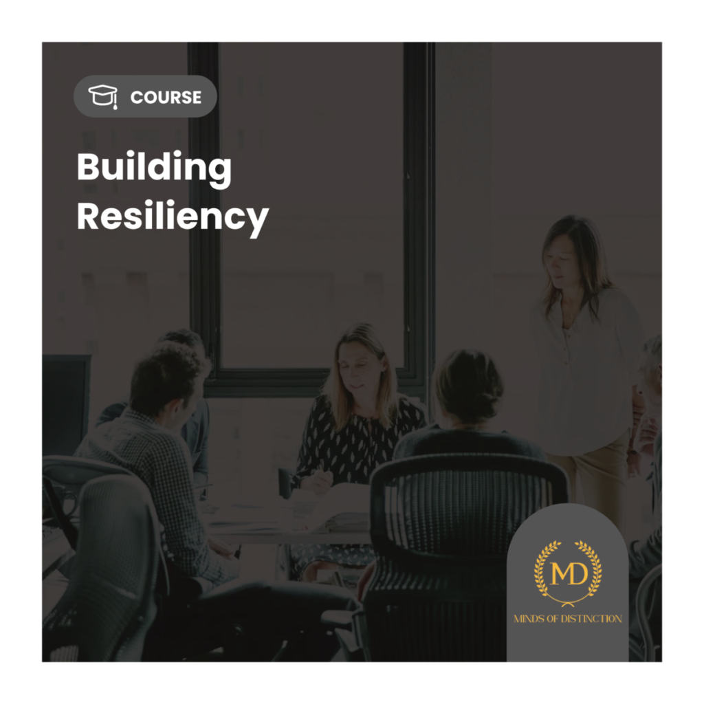 Building Resiliency - Welcome